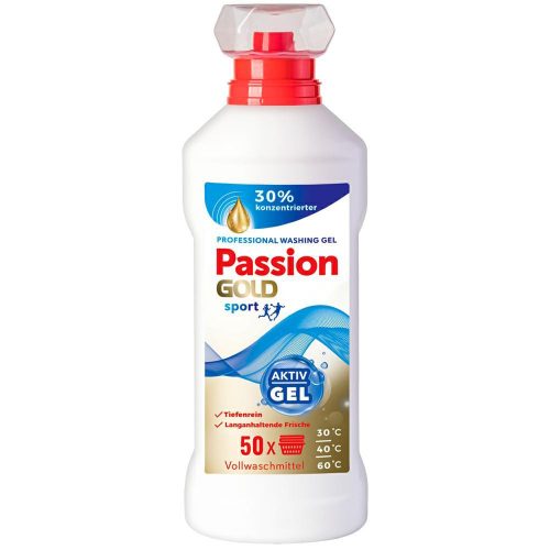 Passion Gold Sport Mosógél 2l 50 Mosás